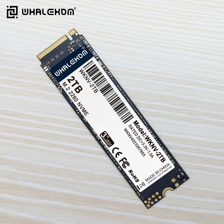 WHalekom M.2 NVMe SSD - 128GB to 2TB Internal Solid State Drive, Fast ...
