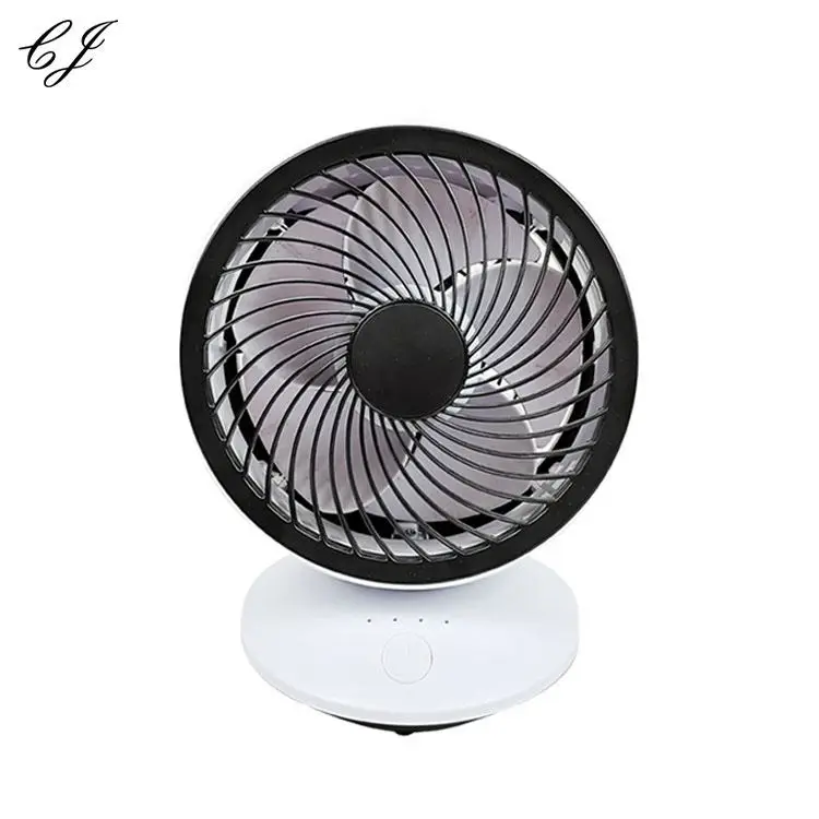 Folding Table Fan 6 Inch Dc 12v Ac 220v Electronic Small Mini Solar Red ...