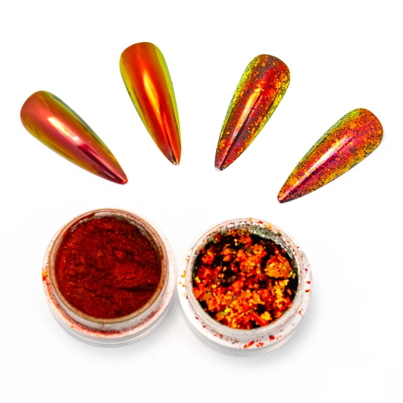 Optical Variable Color Shifting Pigment Chrome Powder Cosmetic Paint ...