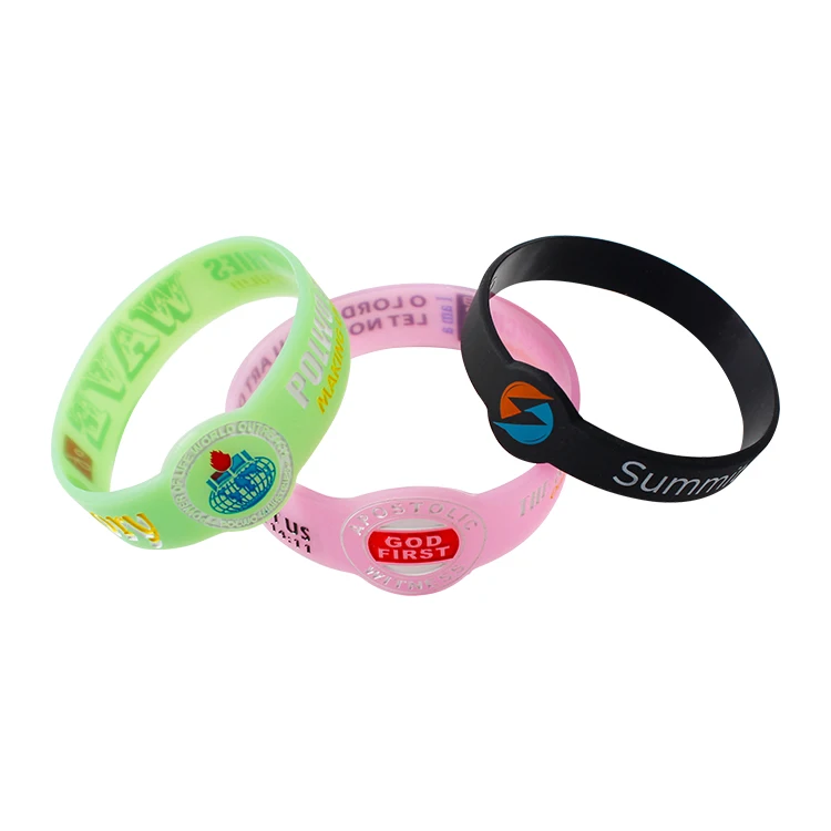 Promotional Advertising Gifts Bracelet Logo Custom Silicone Wristbands ...