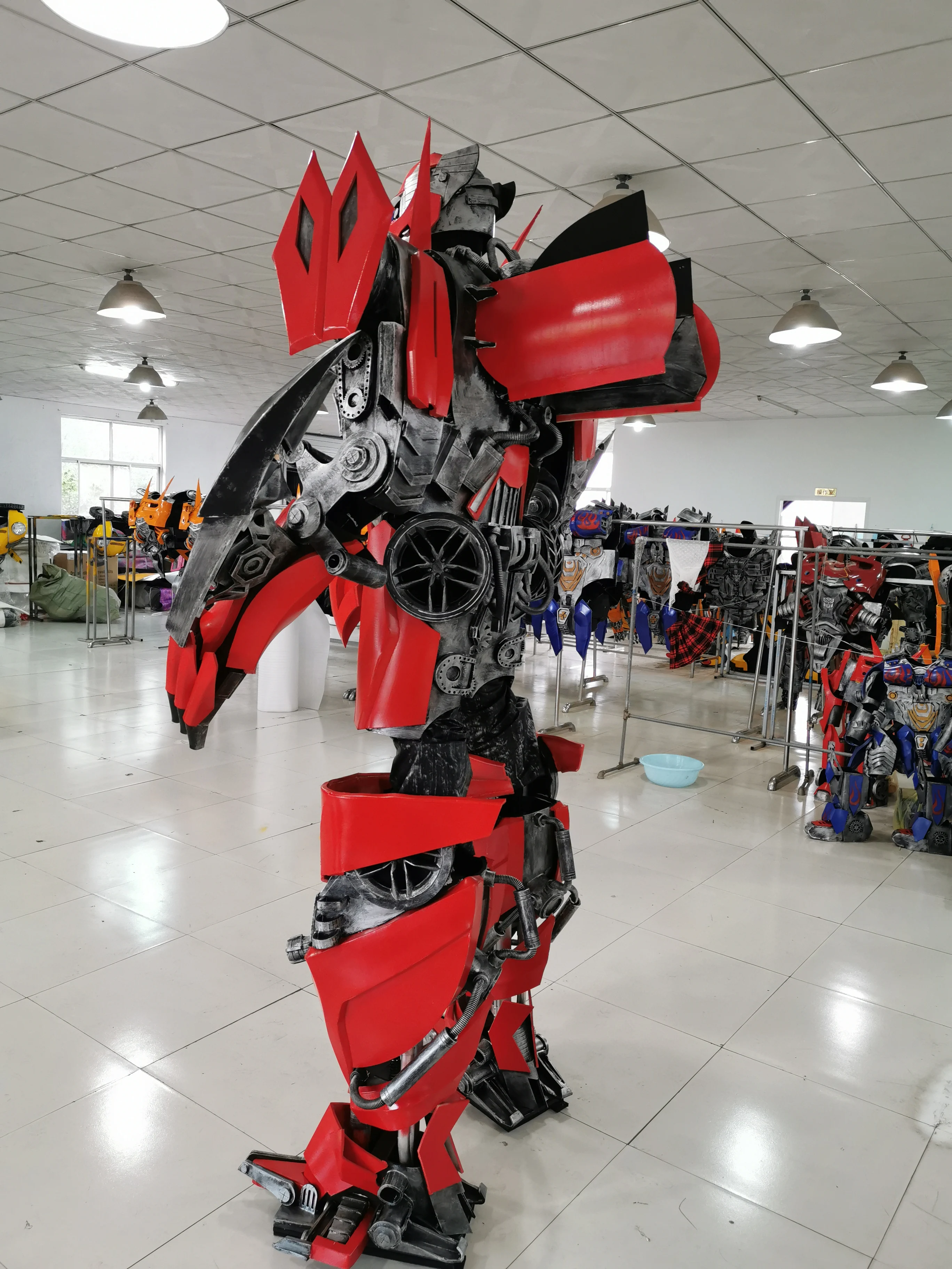 Giant Wearable Robot Mascot Costume 2.7m Tall Realistic Robot Costume ...