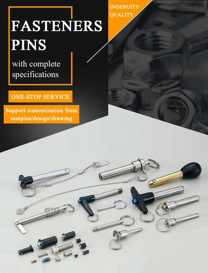 Stainless Steel Quick Release Ball Lock Pin - DIN Standard