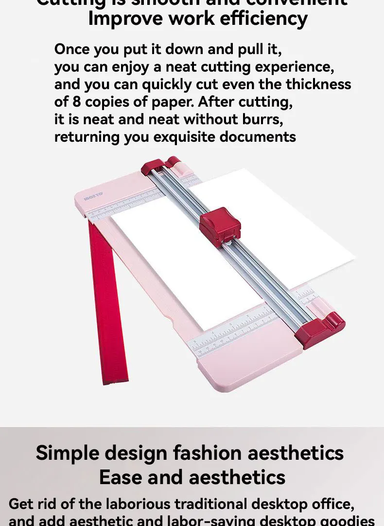 Sliding Manual Paper Cutter - Efficient Business Card Rolling Cutter