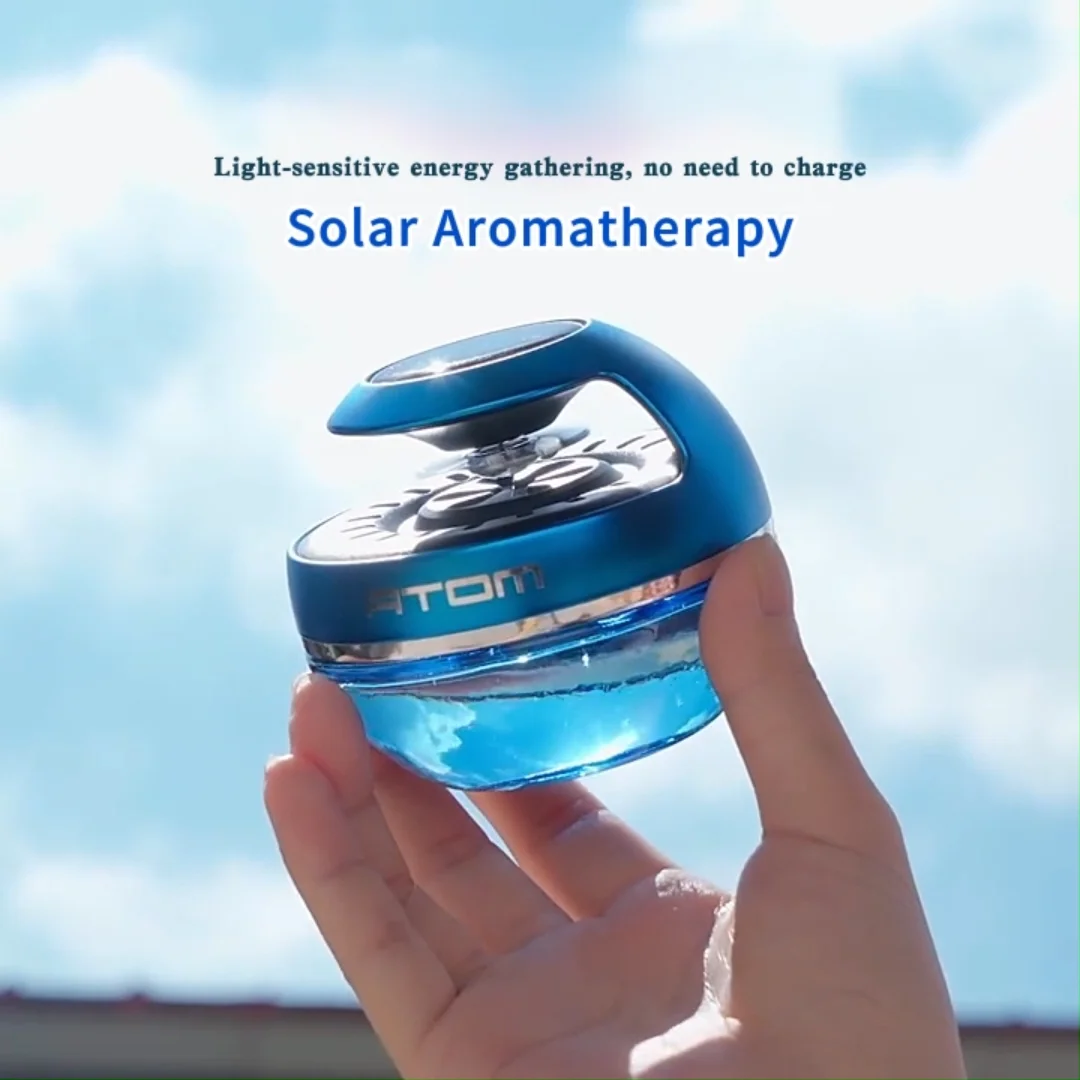 High Quality High-end Fragrance That Lasts Sell Well New Type Car Solar ...