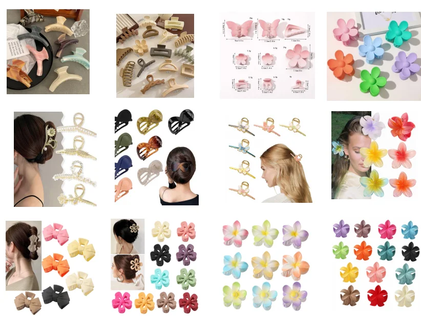 Saiyii Hair Claw Clipp For Girls Acetate Material - Buy Large Hair Claw ...