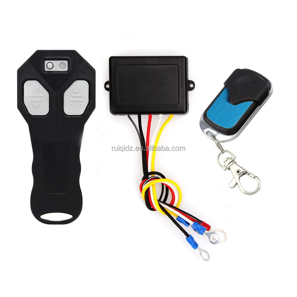 Electric Wireless Winch Remote Control Relay System With Handset Two ...