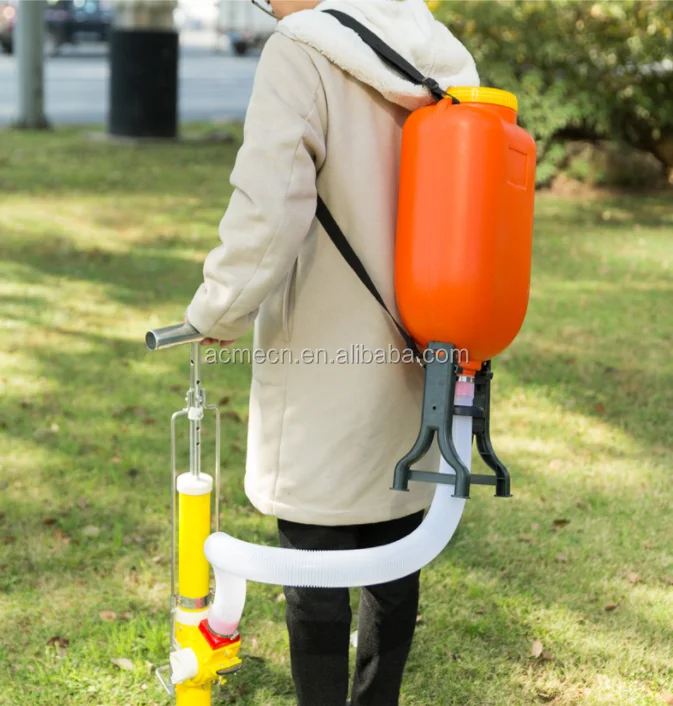 Agricultural Backpack Hand Granular Spreader Manual Fertilizer ...