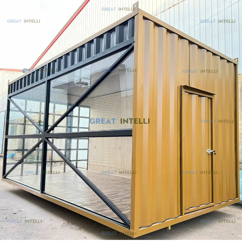 Luxury 20 40ft Prefab Folding Container Homes Modern Design Container ...