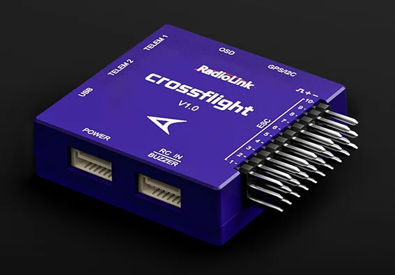 Radiolink Crossflight Flight Controller 10ch Pwm Output Flight Control Osd Module Integrated Fc ...