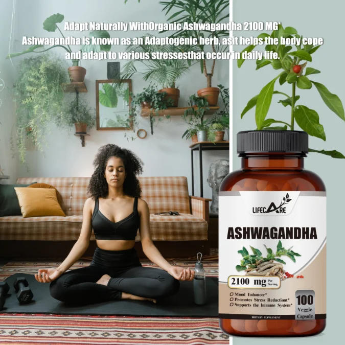 Lifecare Supply High Quality Ashwagandha Extract Capsules