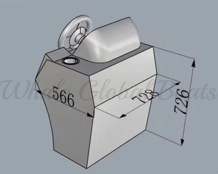 Marine Universal High-Grade Large Instrument Panel FRP
