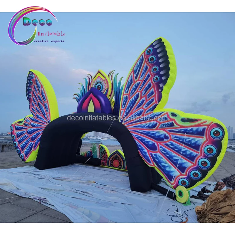 Hot Sale Music Festival Inflatable Butterfly Stage with Blower| Alibaba.com