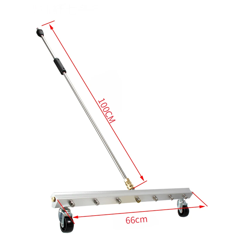 Lingzhen undercarriage cleaner swivel wheel telescopic extendable high ...