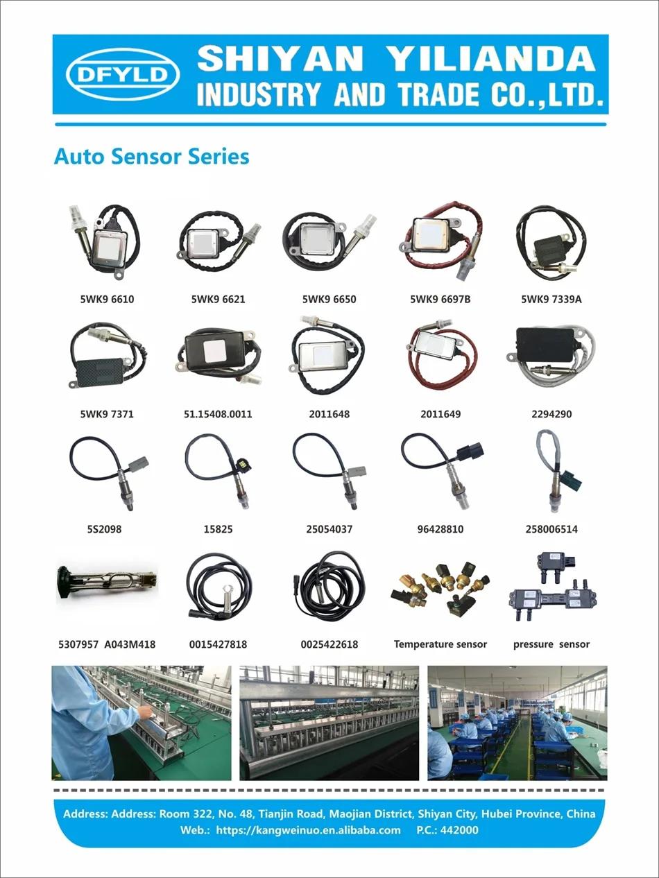 High Quality Diesel Engine Nox Sensor Nitrogen Oxygen Sensor 2011650 ...