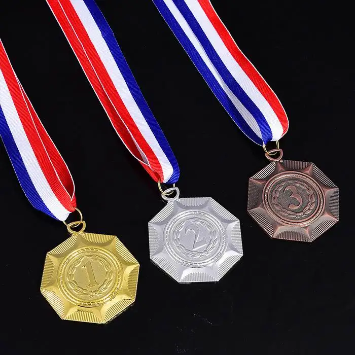 Customized Gold Silver Bronze Award Medals Winner Medals Gold Silver