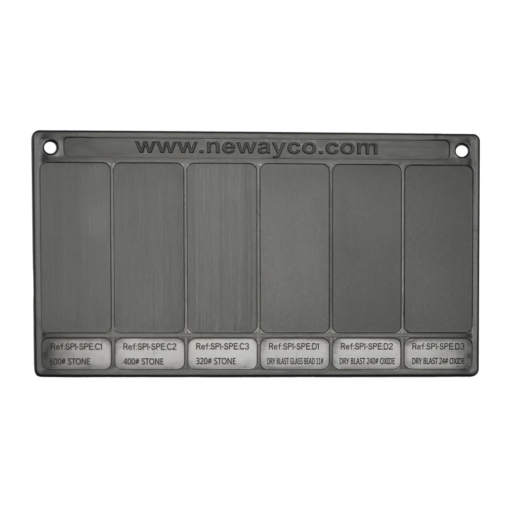 VDI 3400 & SPI-SPE Finish Card - Injection Molded Plastic Surface ...