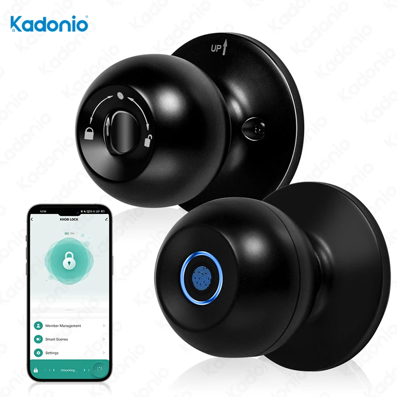 Kadonio Tuya App Quick Release Ball Lock Bolts Fingerprint Electric ...