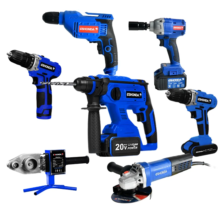 Chinese Portable Cordless Power Drill - Battery Combo Tools