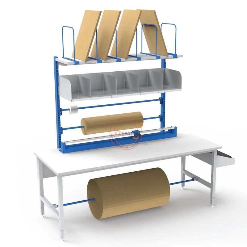 Paper Cutter Table Packing Table For Warehouse Packing Station - Buy ...