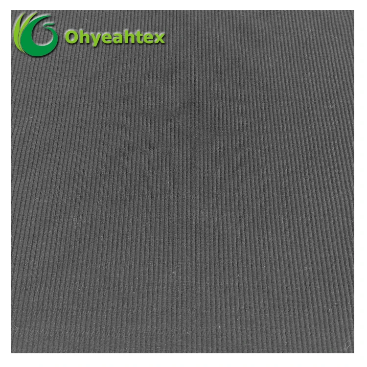 Eco-friendly Professional Fabric Manufacturer Rib Recycled Polyester ...
