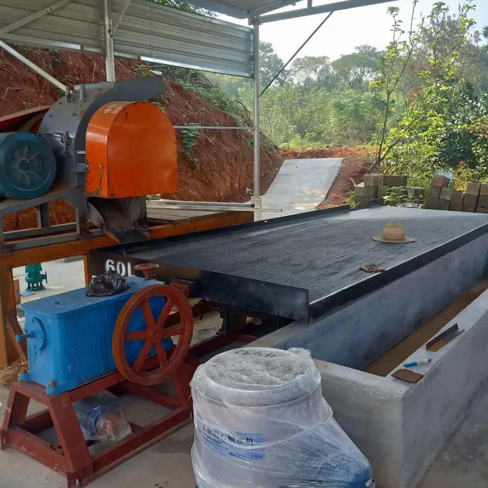 Gravity Separator Table Machine 6-s shaking table gold separation Copper Gold Tin Mineral for ...