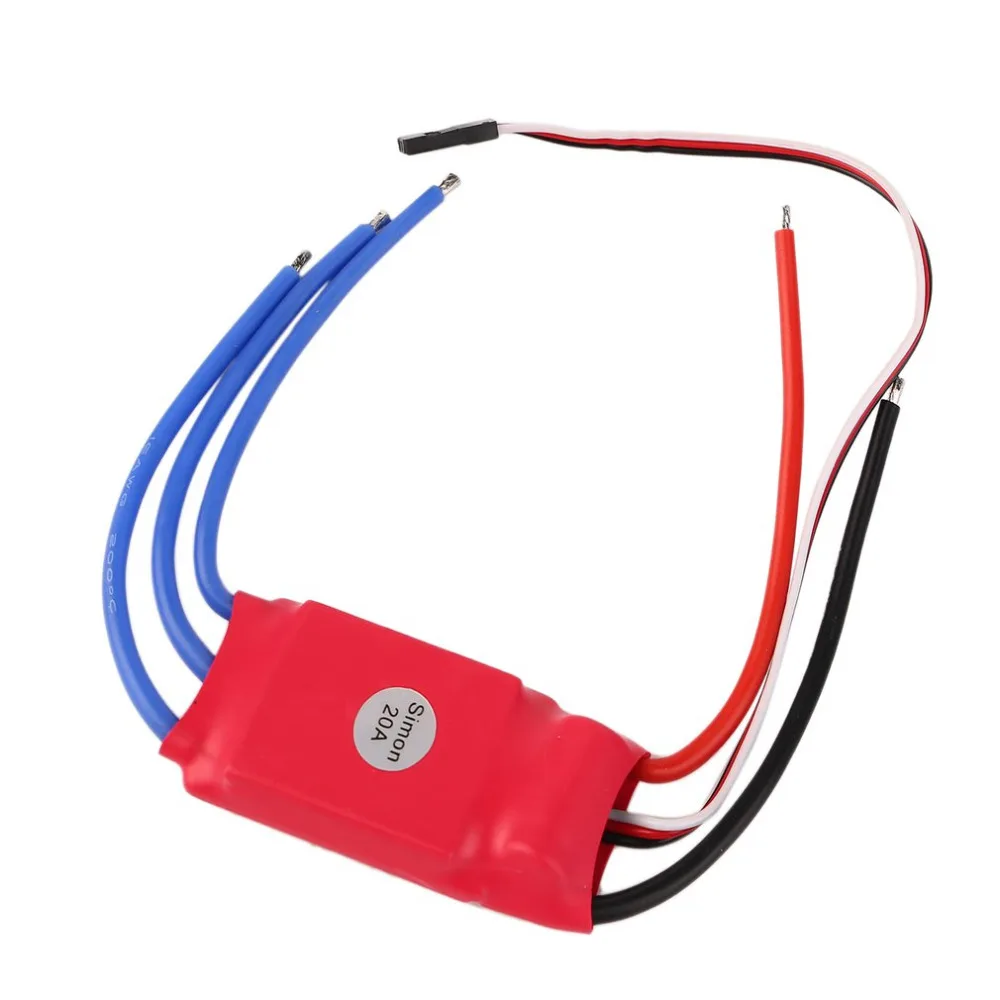 Uangel RC 20AMP Brushless ESC with 3A 5V UBEC for Multicopters