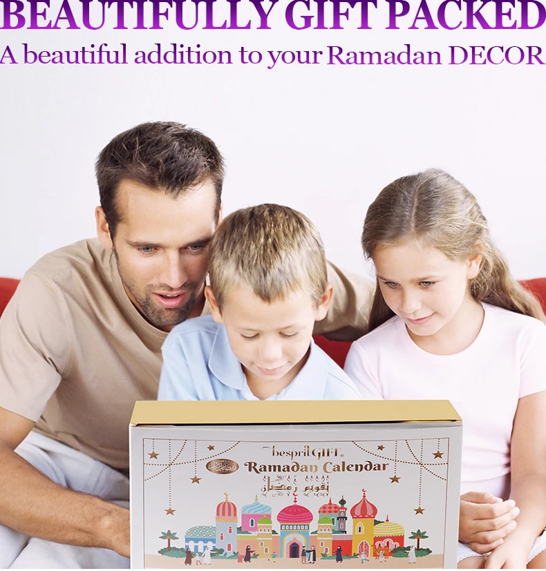 Custom Ramadan Gift Kids Toys - 30 Days Educational Set