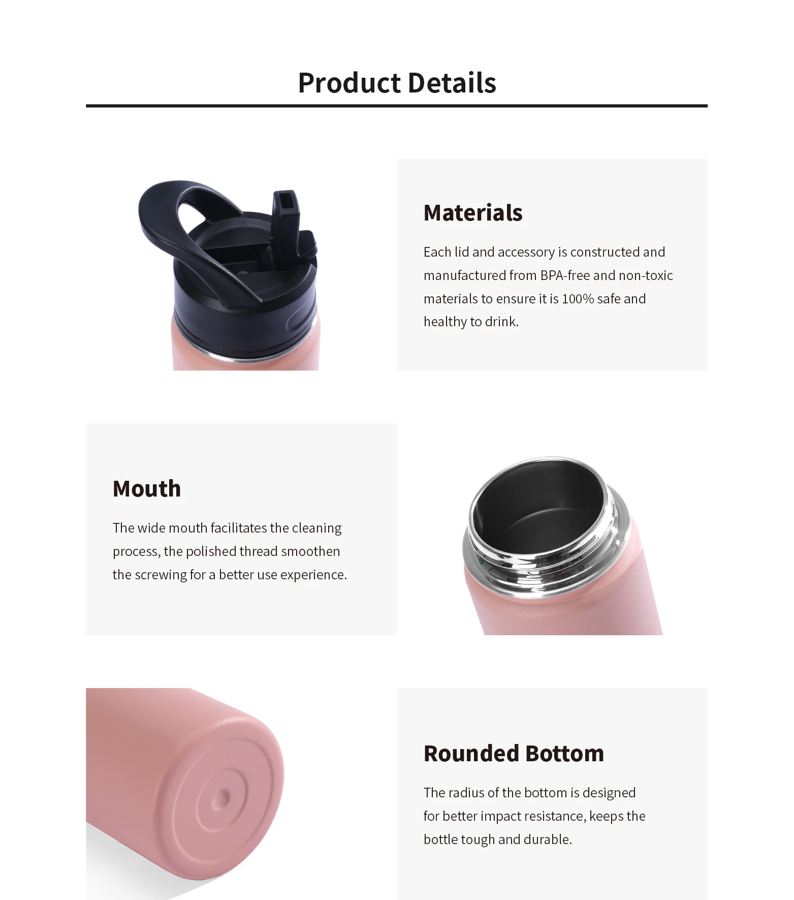 Hot Selling BPA Free Double Walled Vacuum Flask Stainless Steel ...