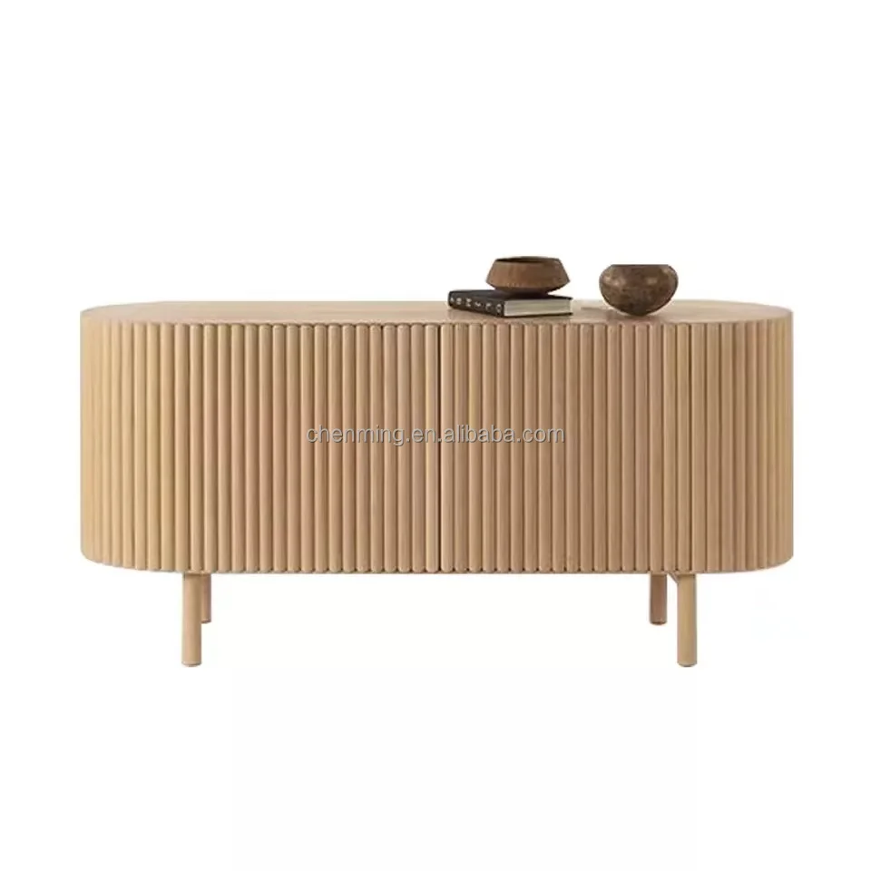 Flexible Fluted MDF Wave Wall Panel - Decorative Building Material