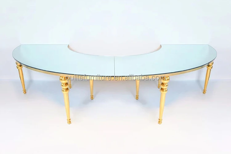 Oval Dining Banquet Chair Tables Mesas Para Eventos Wedding Party ...