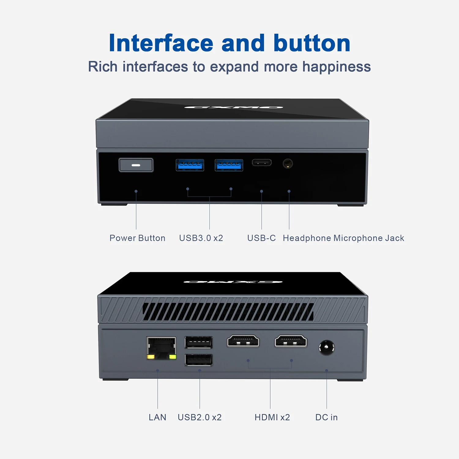 Ninkear Gx55 Mini Pc Win 11 Pro Itel N5105 Ddr4 8gb 16gb 256gb 512gb 5g ...