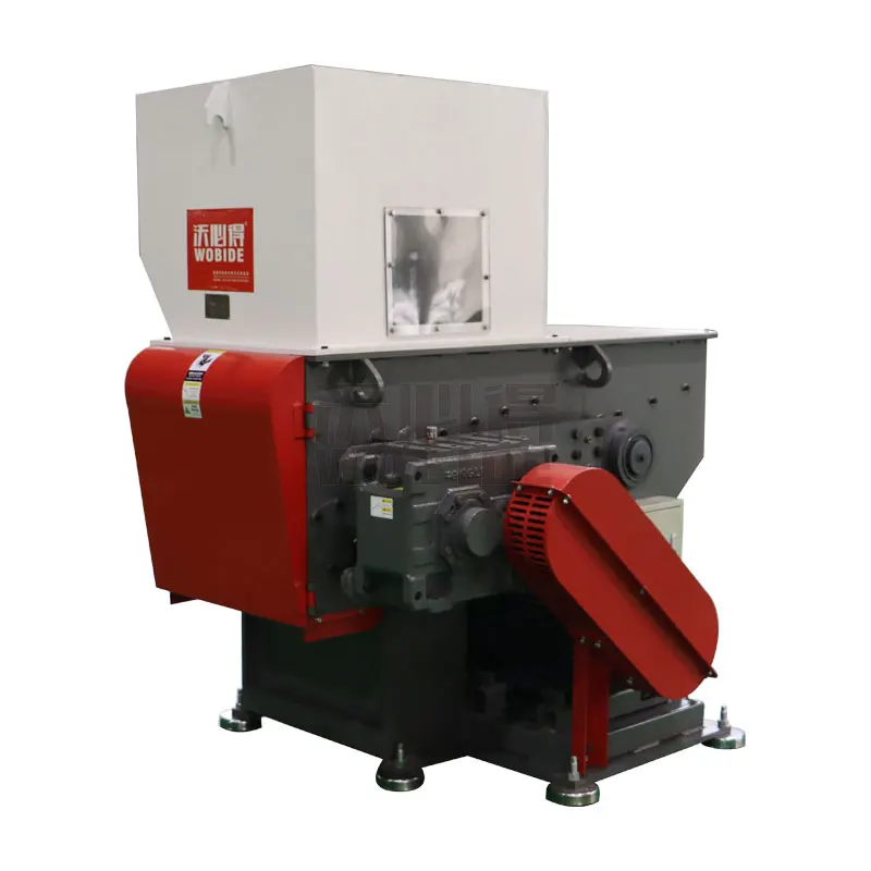 Waste Scrap Lumps Plastic Recycling Plastic Shredder Machine For Pp Pe ...