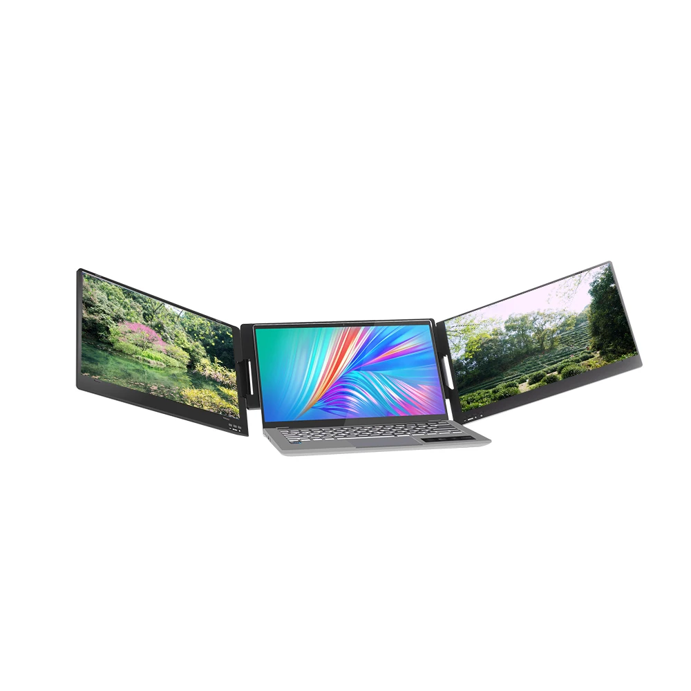 LCD monitor laptop dual screen hd 1080 external monitor monitor para ...