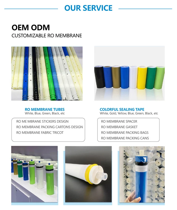High Flow Reverse Osmosis Water Purifier Membrane Factory Price Ro For ...