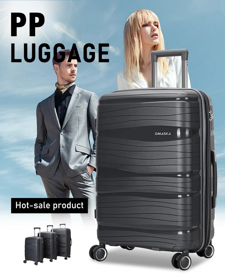 Omaska Wholesale Pp Suitcase Set 20 24 28 Inch Polypropylene Luggage ...