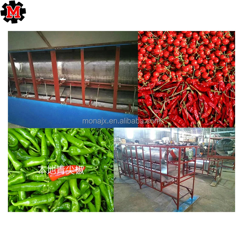 Stainless Steel Chili Stem Cutting Machine - High Efficiency