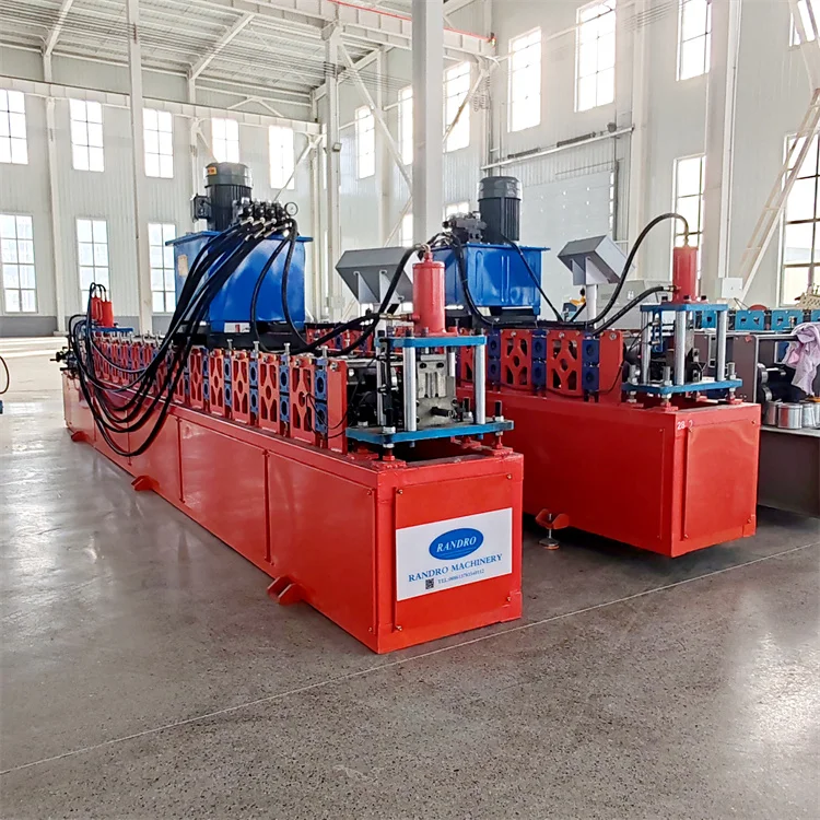 Randro Shelves Rack Pillar Beam Upright Roll Forming Machine Steel ...