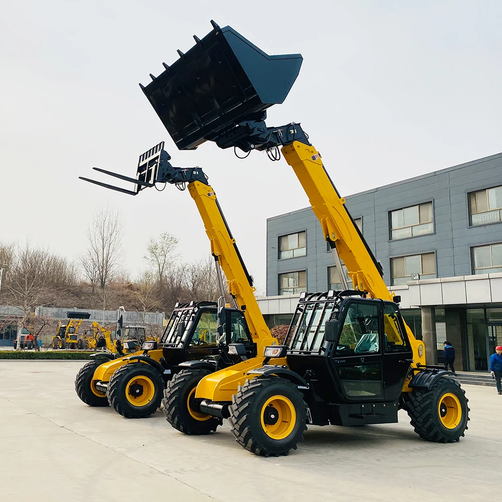 3 Ton Telehandler Telescopic Handler Chariot Telescopique for Europe ...