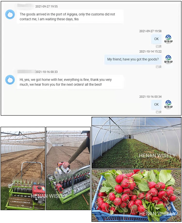 Okra Planter - Precision Sowing Machine for Vegetable Seedlings