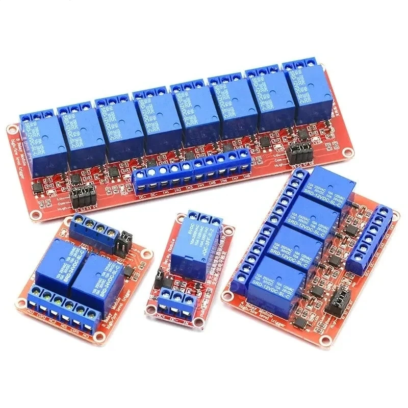 5V 12V 2 4 8 Channel USB Relay Control Switch Programmable Computer Control For Smart Home PC ...