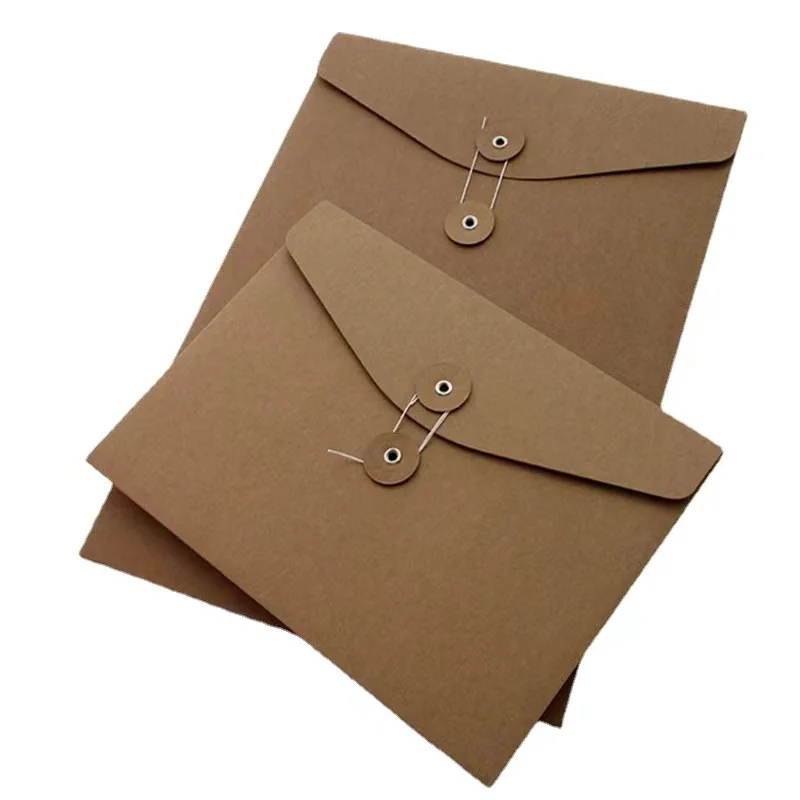 Secure A4 Size Cardboard Paper File - Eco-Friendly Envelope