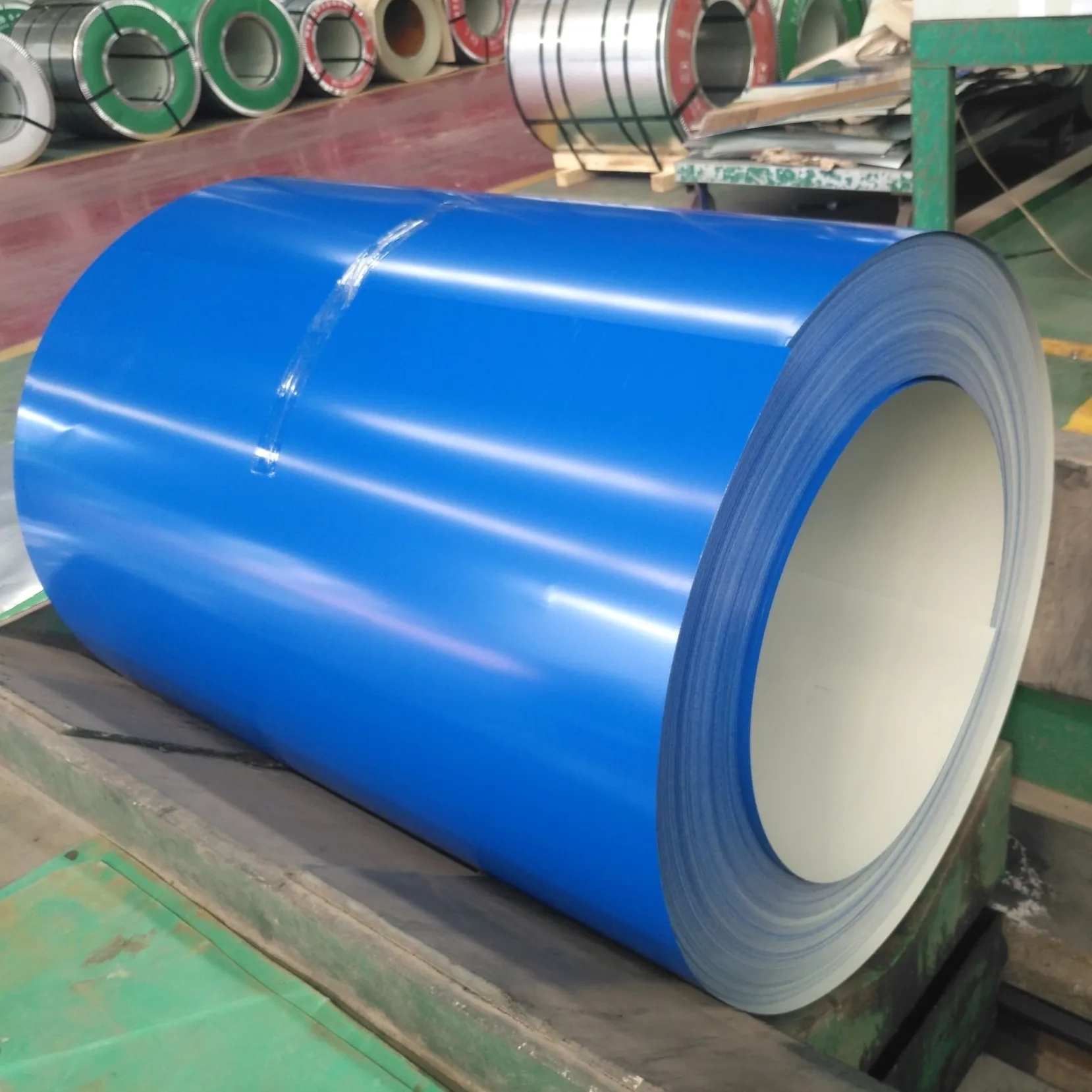 26 Gauge Galvanized Steel Sheet Coil Ppgi 3d Pattern Ppgi Blue Red Gary ...
