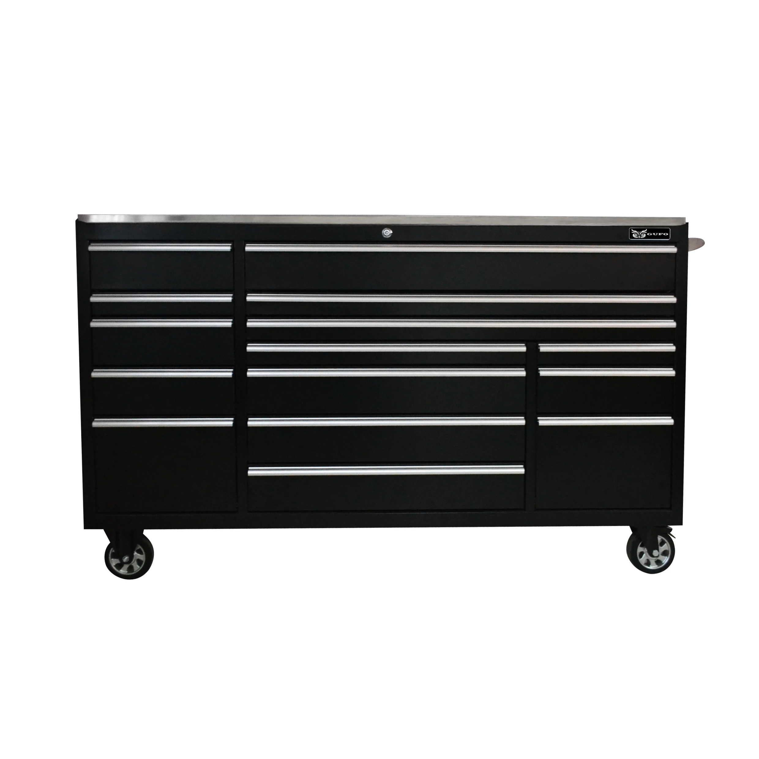 Steel Toolbox with Casters - Durable Tool Storage Solution