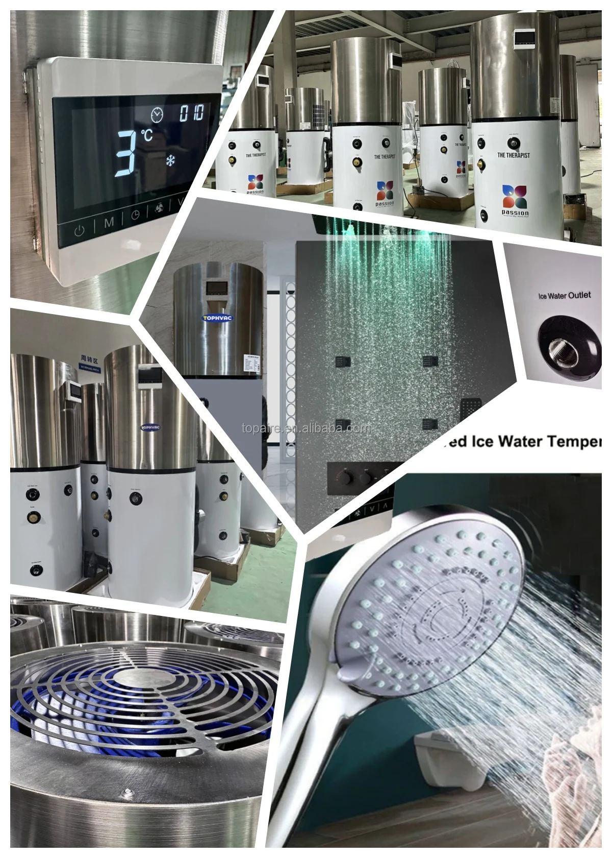 Ice Bath Shower Chiller 12000btu With 150l Insulated Water Tank - Buy ...