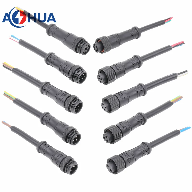 3 Pin Plug Socket Solar Connector With 6mm Solar Cable - Buy Waterproof Connector 3 Pin pin ...