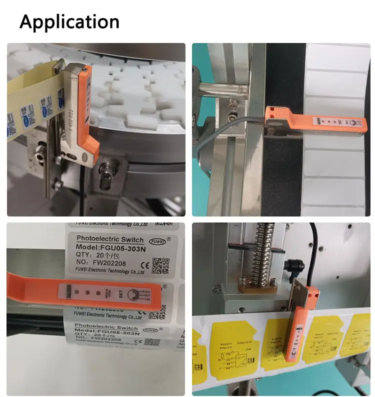 Fuwei Non-transparent Paper-based Labels 3mm Clear Label Detect ...