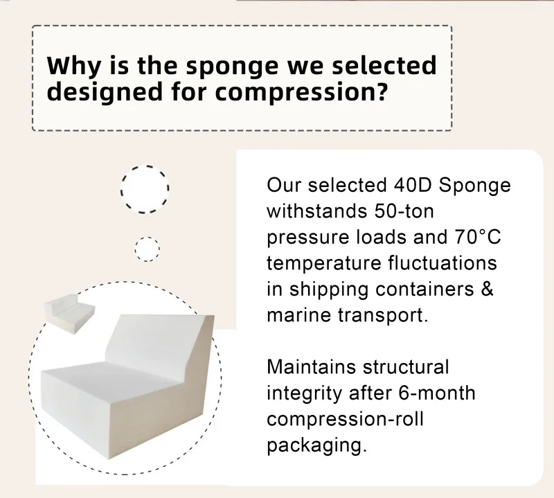 Compressed Sectional U Shape Compression Sofas for Living Room