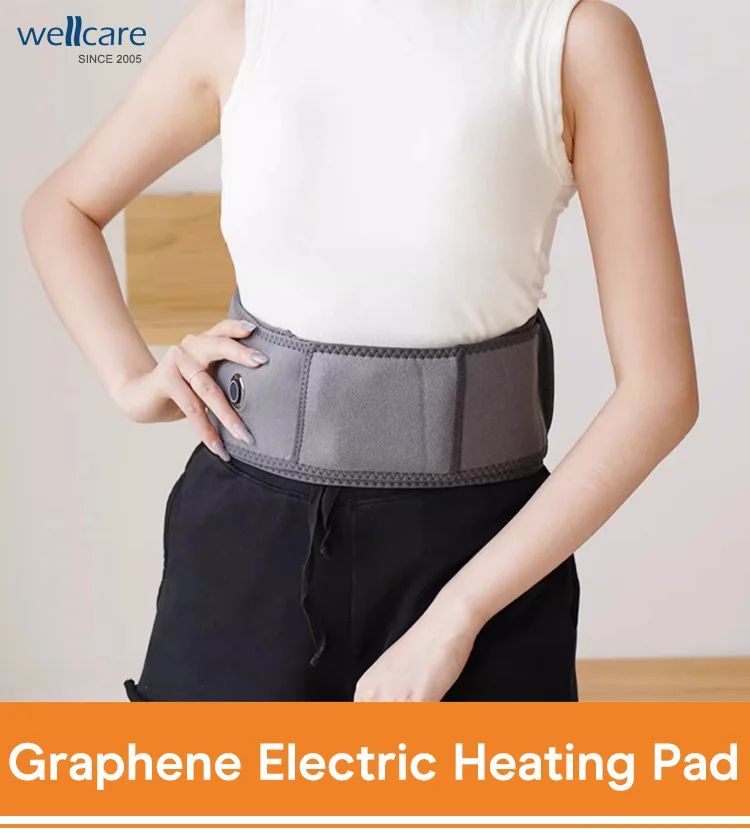 Graphene Heating Pad For Back Pain Portable Back Heating Pad Wrap ...
