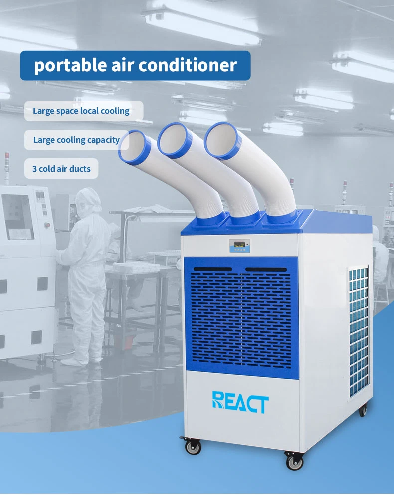 60000BTU Portable Air Conditioner - 5 Tons Industrial AC