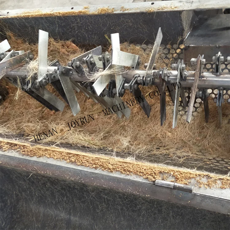 Coconut Coir Fiber Extraction Machine - High Efficiency